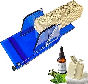 Joyeee Multi-function Acrylic Soap Loaf Cutter Mold, Cheese Slicer ...