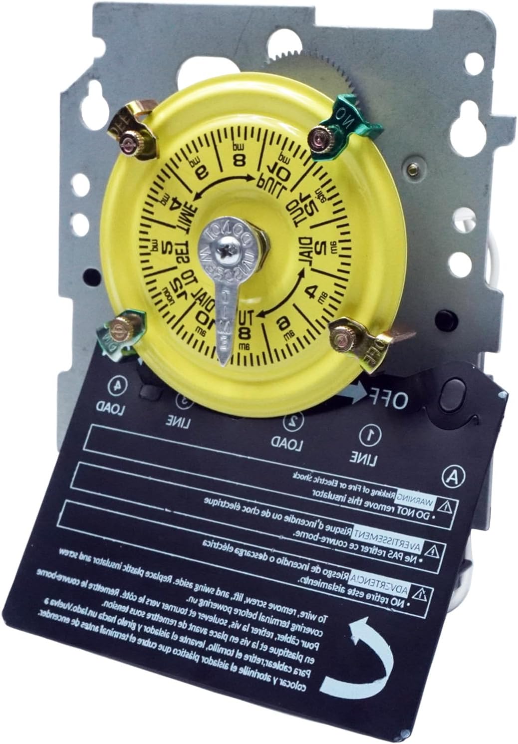 Amazon.com: T104M 24-Hour Mechanical Time Switch Replacement for Pool ...