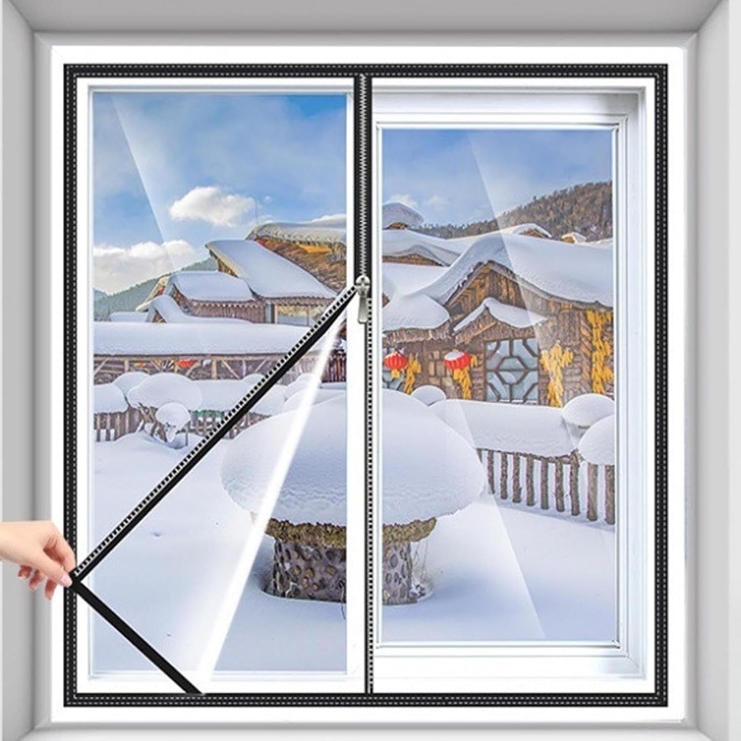 Clear Window Insulation Film,Winter Window Insulation Film,Window ...