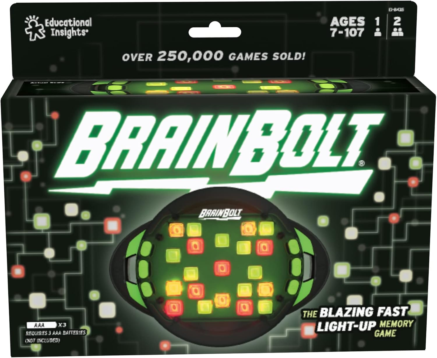 Educational Insights Brainbolt Brain Teaser Memory Game, Gift For Kids ...