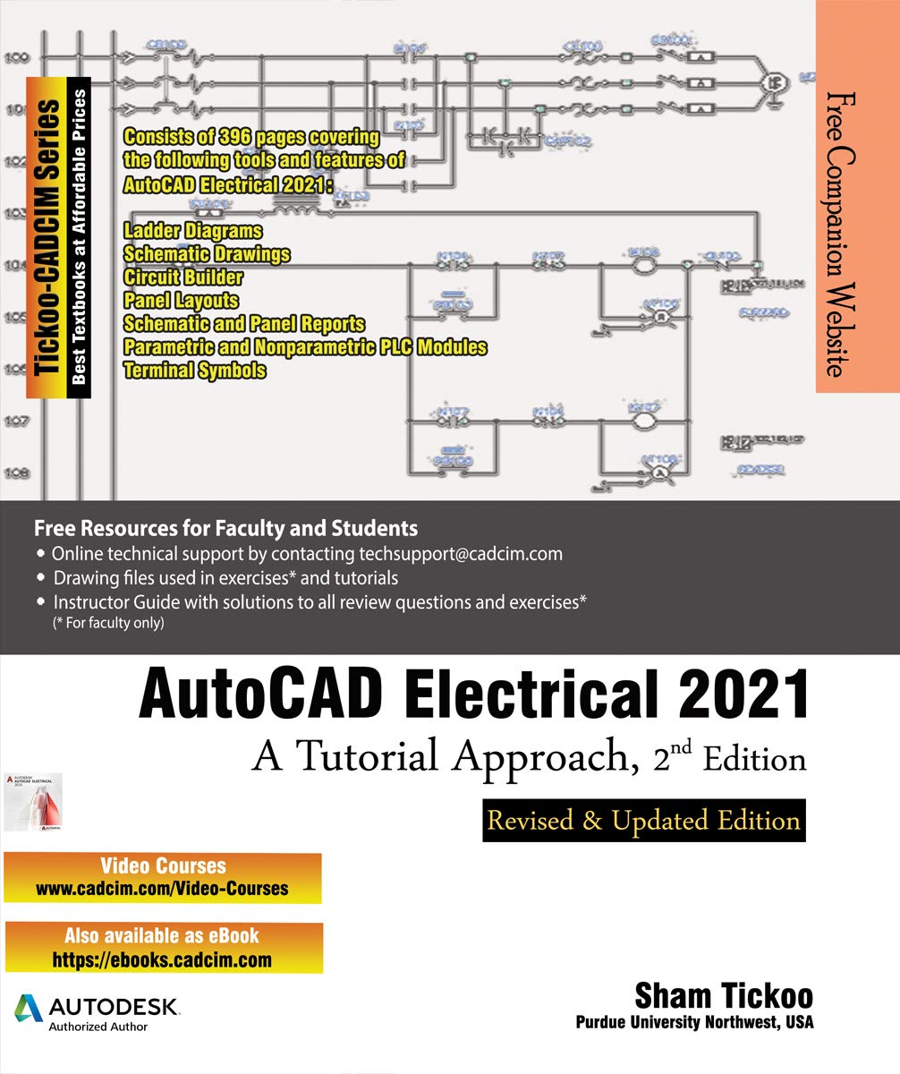 Amazon | AutoCAD Electrical 2021: A Tutorial Approach, 2nd Edition ...