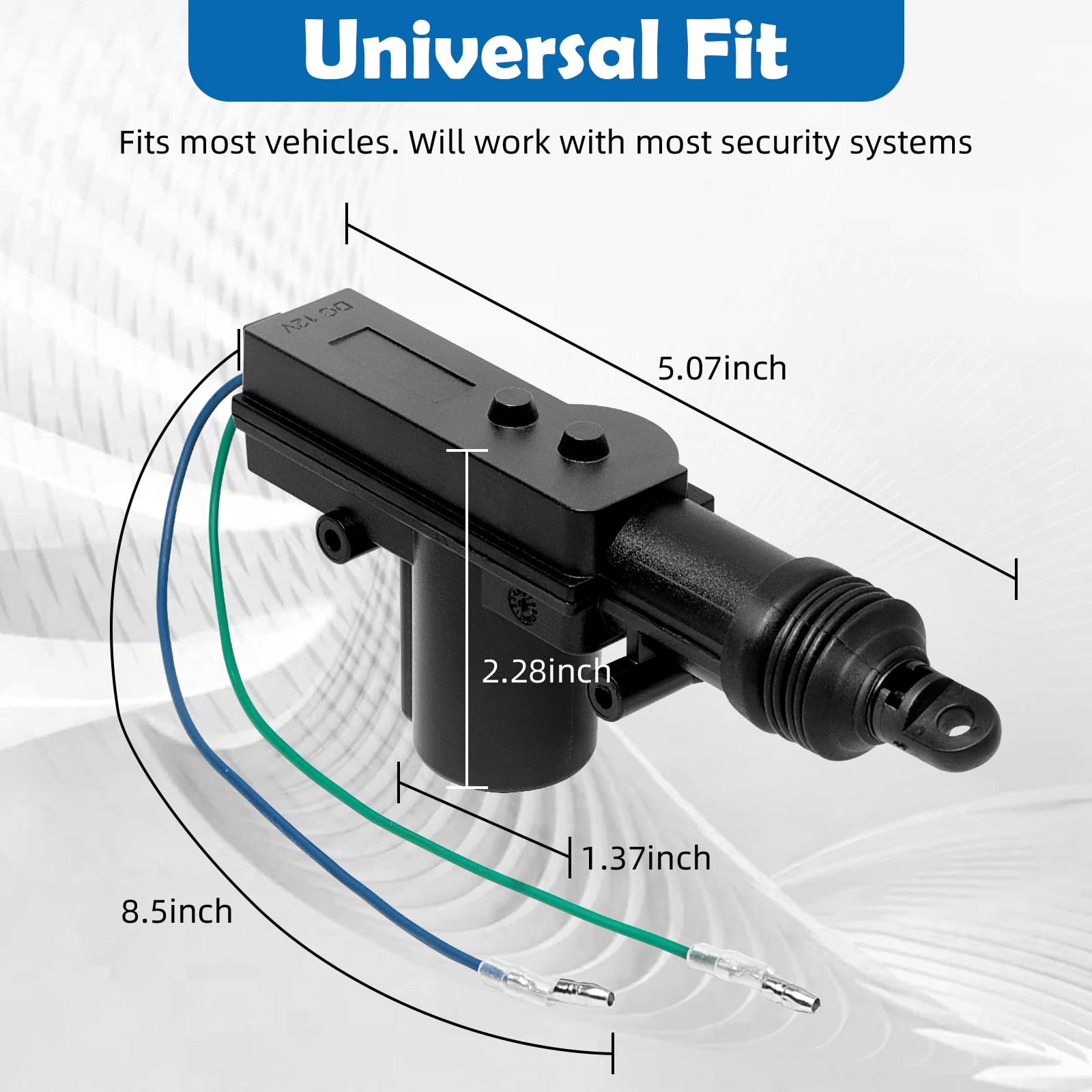 Snapklik.com : PALOZO Universal Car High Power Door Lock Actuator