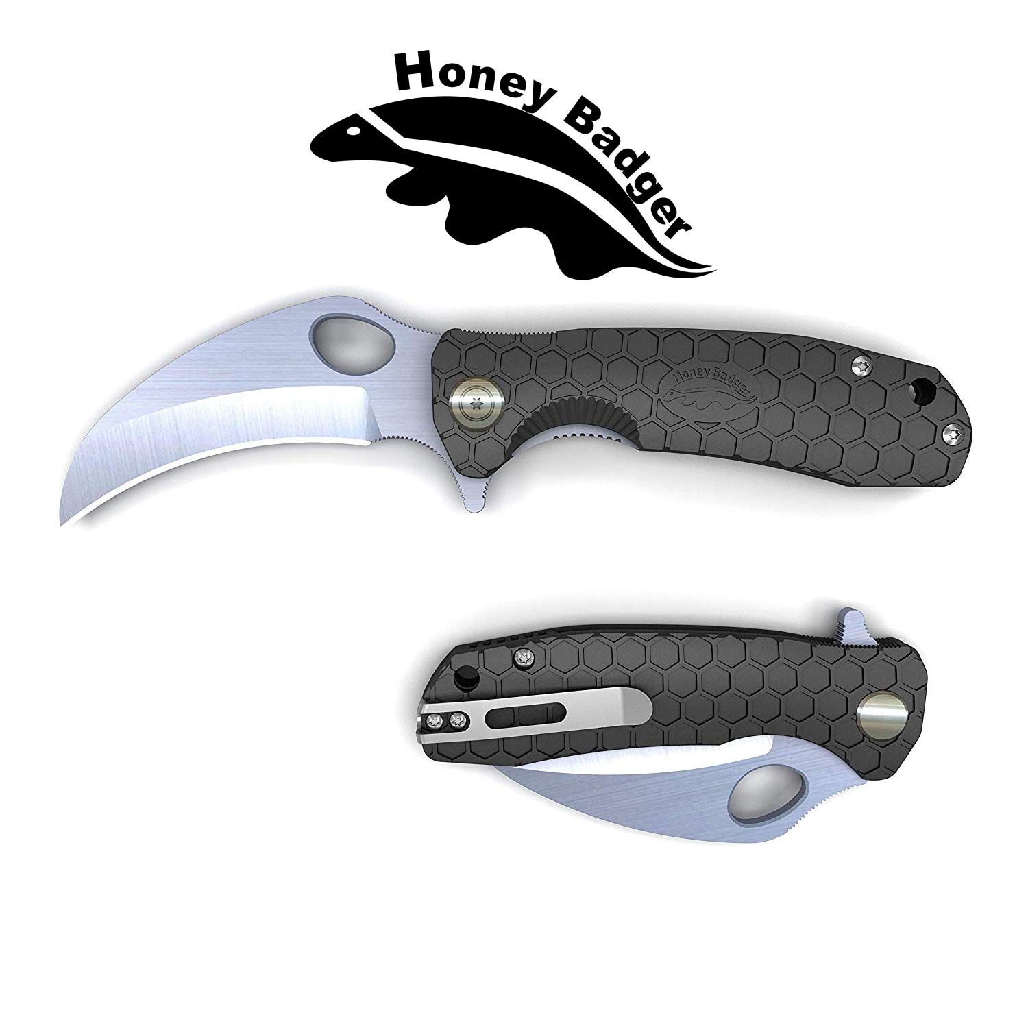Buy Western Active Honey Badger Pocket , EDC Claw Hawkbill Folding ...