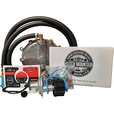 Amazon.com: Hutch Mountain Generator Propane Conversion Kit- Trifuel ...