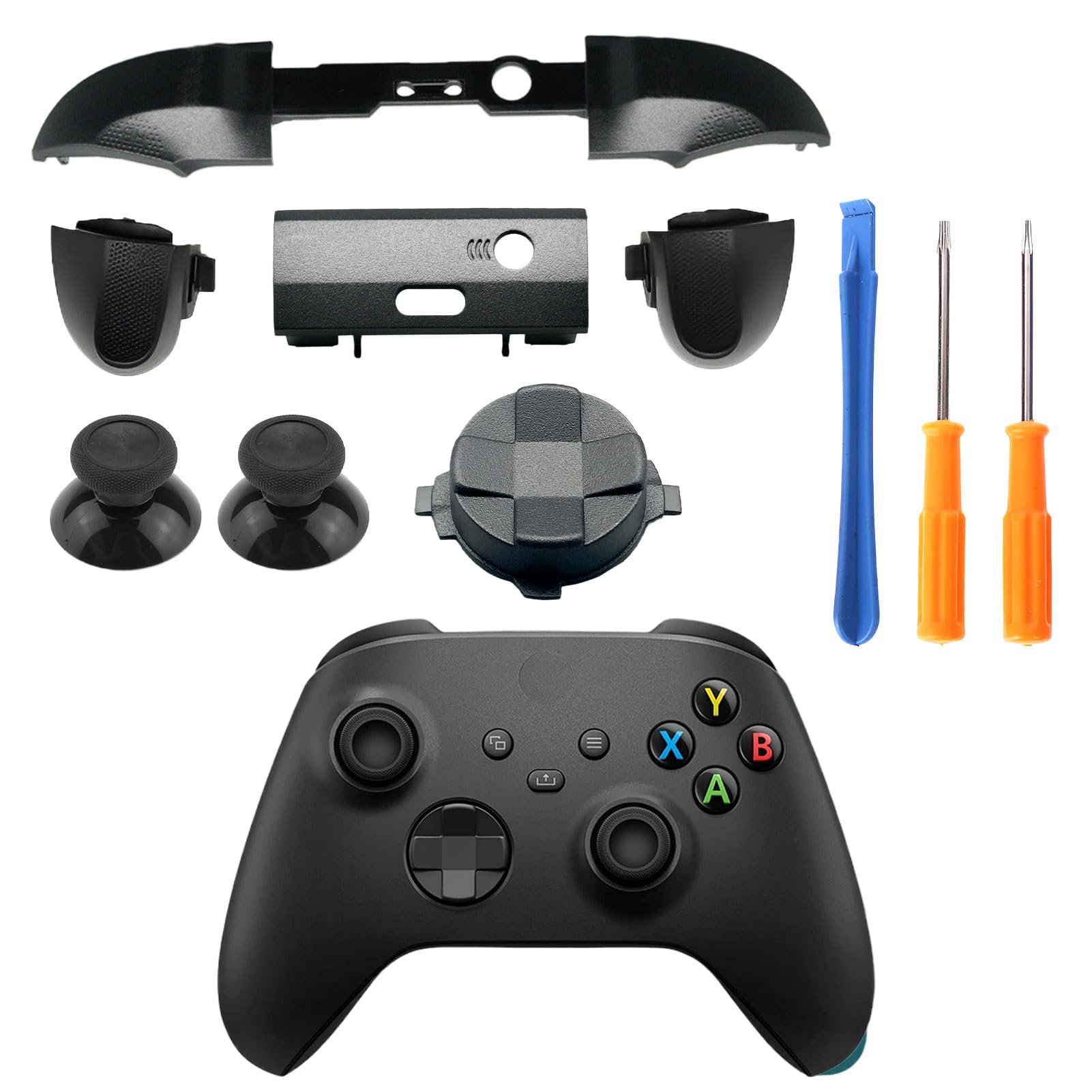For Xbox Controller Repair Kit,10 Pcs for Xbox Series X/S Repair Parts ...
