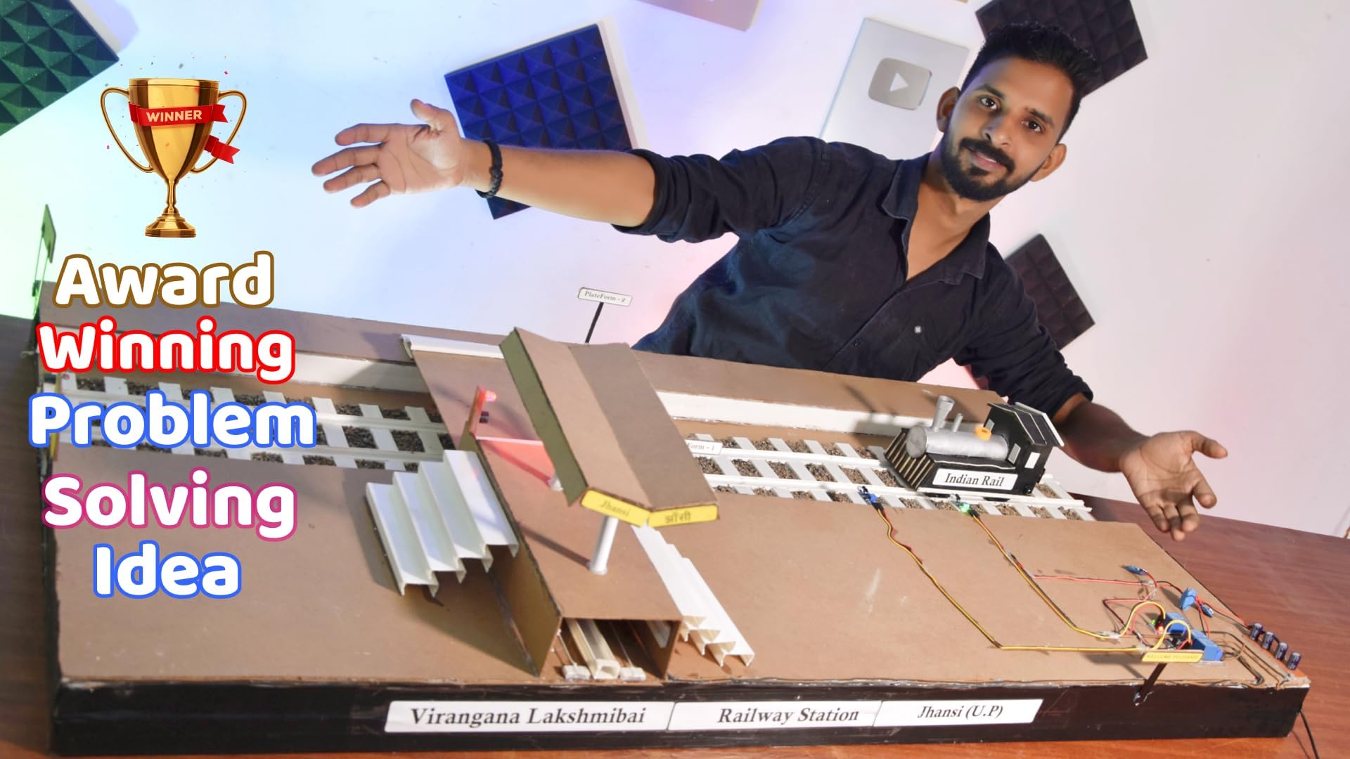 train accident prevention Science project kit/Train Project Kiy/Science ...