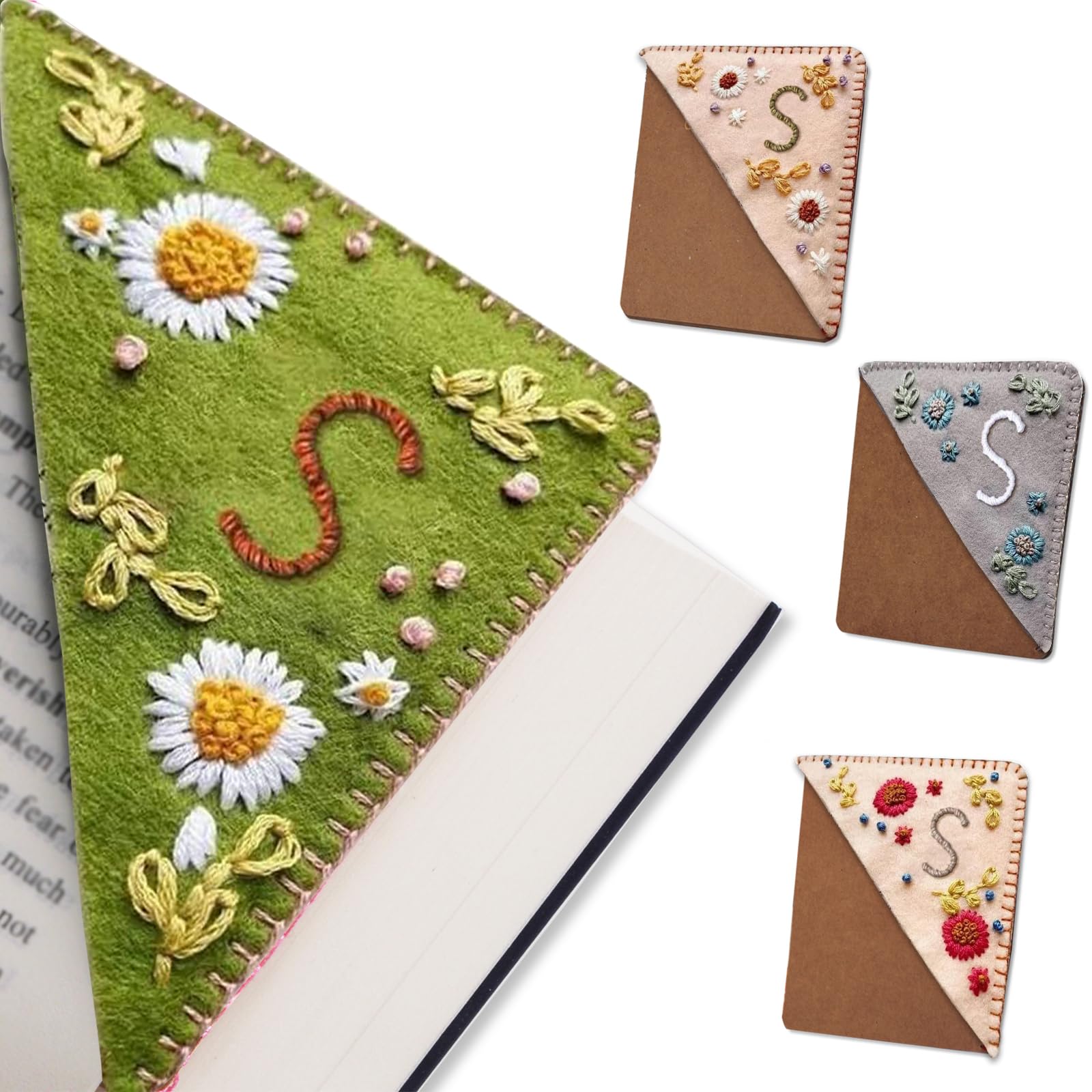 Amazon.com: 26 Letters Bookmark All Season Bookmarks for Women Men Reading Book Lovers Gifts ...