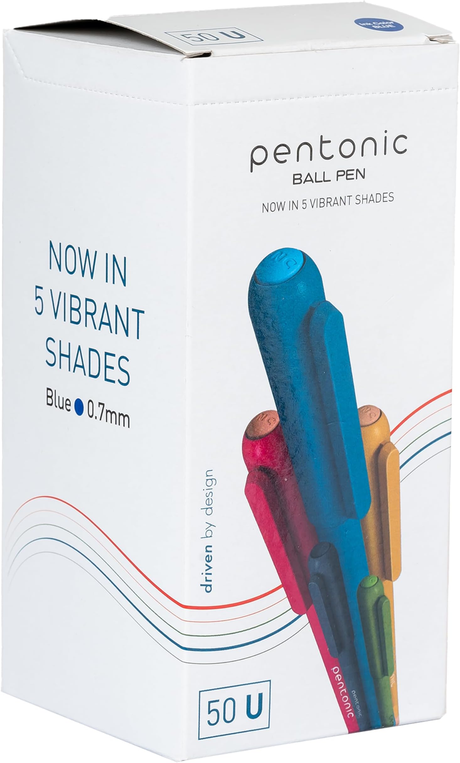 Doms INXTRA 0.7mm BALLPOINT PENS| SOFT RUBBERIZED GRIP FOR COMFORTABLE ...