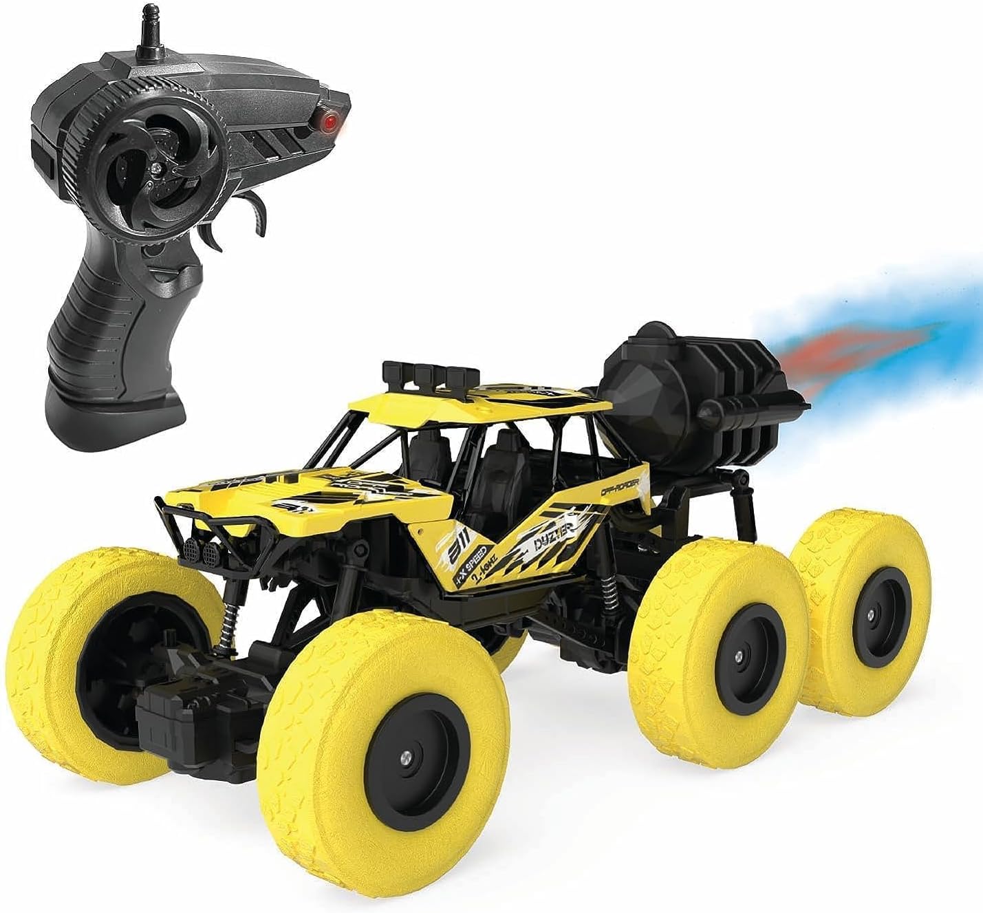 Buyline Remote Control Car 4WD Smoke Fogger | Off Road 4X High Speed RC ...