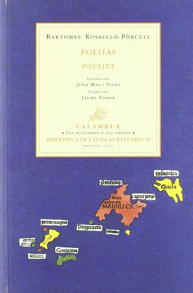 Poesias =: Poesies (Solitarios y Sus Amigos): Amazon.co.uk: Rossello ...