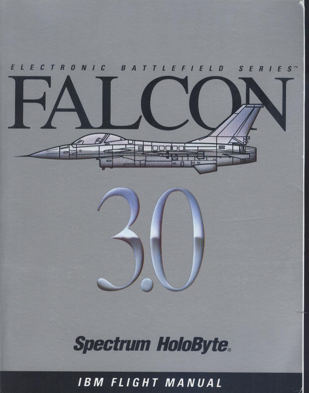 Electronic Battlefield Series, Falcon 3.0, IBM Flight Manual: Various ...