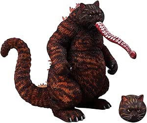 Amazon.com: JXK MMOS X Catzilla Figurine for Home Decor Meowzilla ...