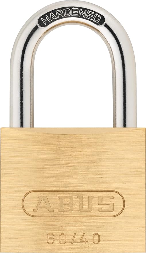 ABUS 20035 60/40 Brass Padlock, Brown, Set of 12 Piece - Amazon.com