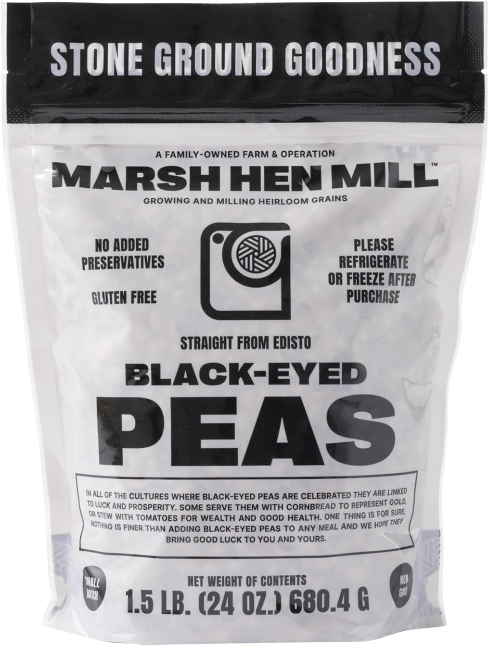 Amazon.com : Food to Live Organic Black-Eyed Peas, 15 Pounds – Raw ...