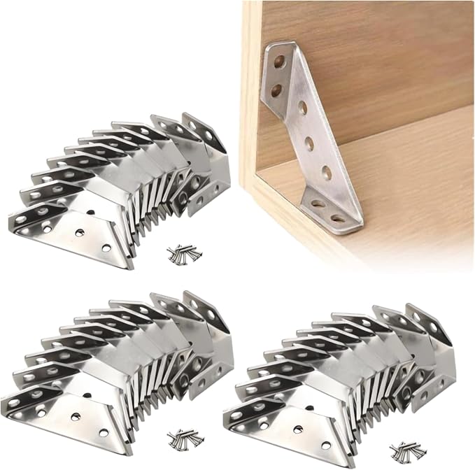 Amazon.com: Universal Furniture Corner Connector - Stainless Steel ...