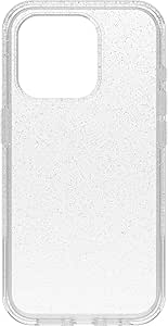 OtterBox iPhone 15 Pro (Only) Symmetry Clear Series Case - Stardust(Clear/Glitter), Ultra-Sleek ...