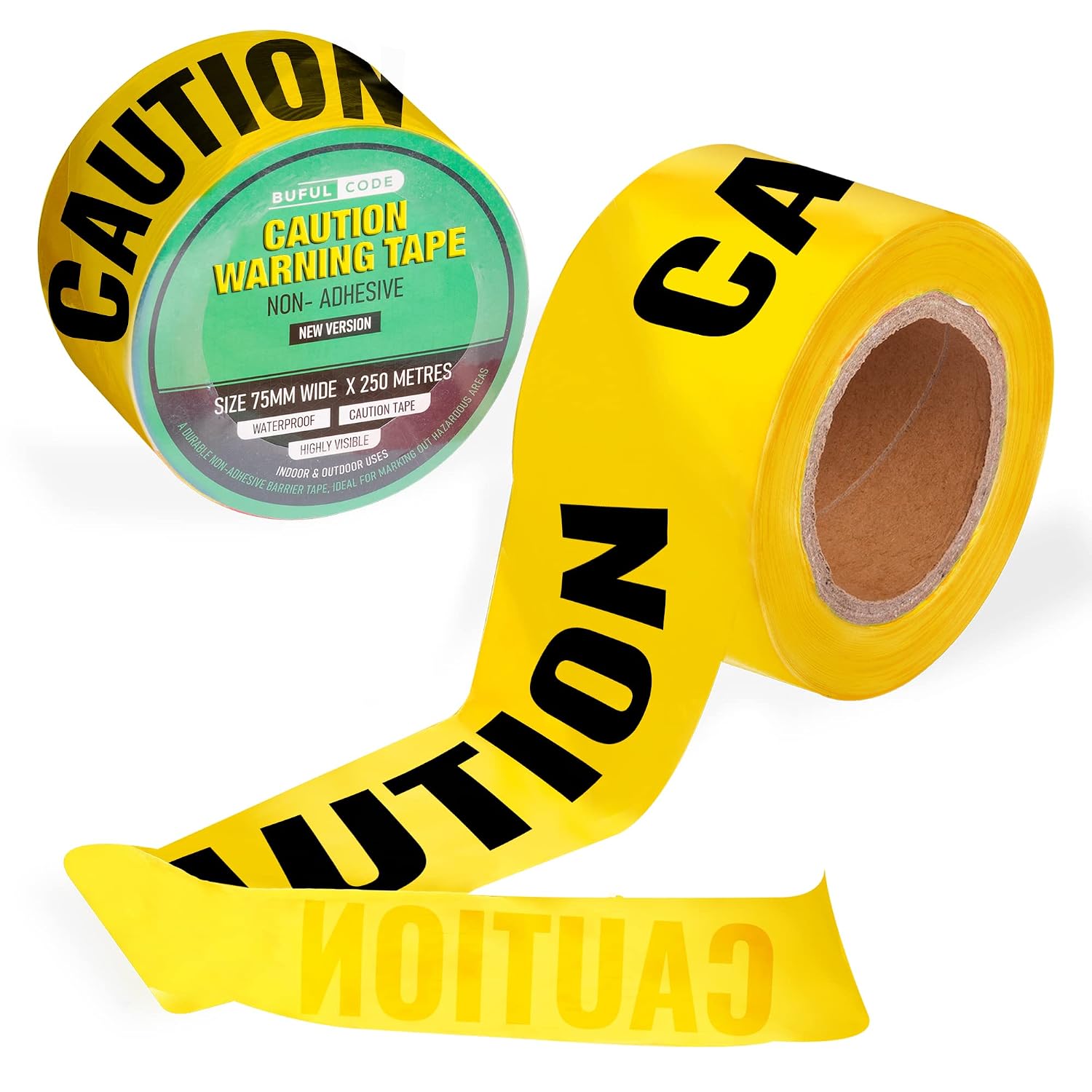 Non-Adhesive Caution Tape – 250m (820ft) x 75mm Nepal | Ubuy