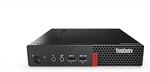 Amazon.com: Lenovo ThinkCentre M910q Tiny Desktop 10MV000NUS - Intel ...