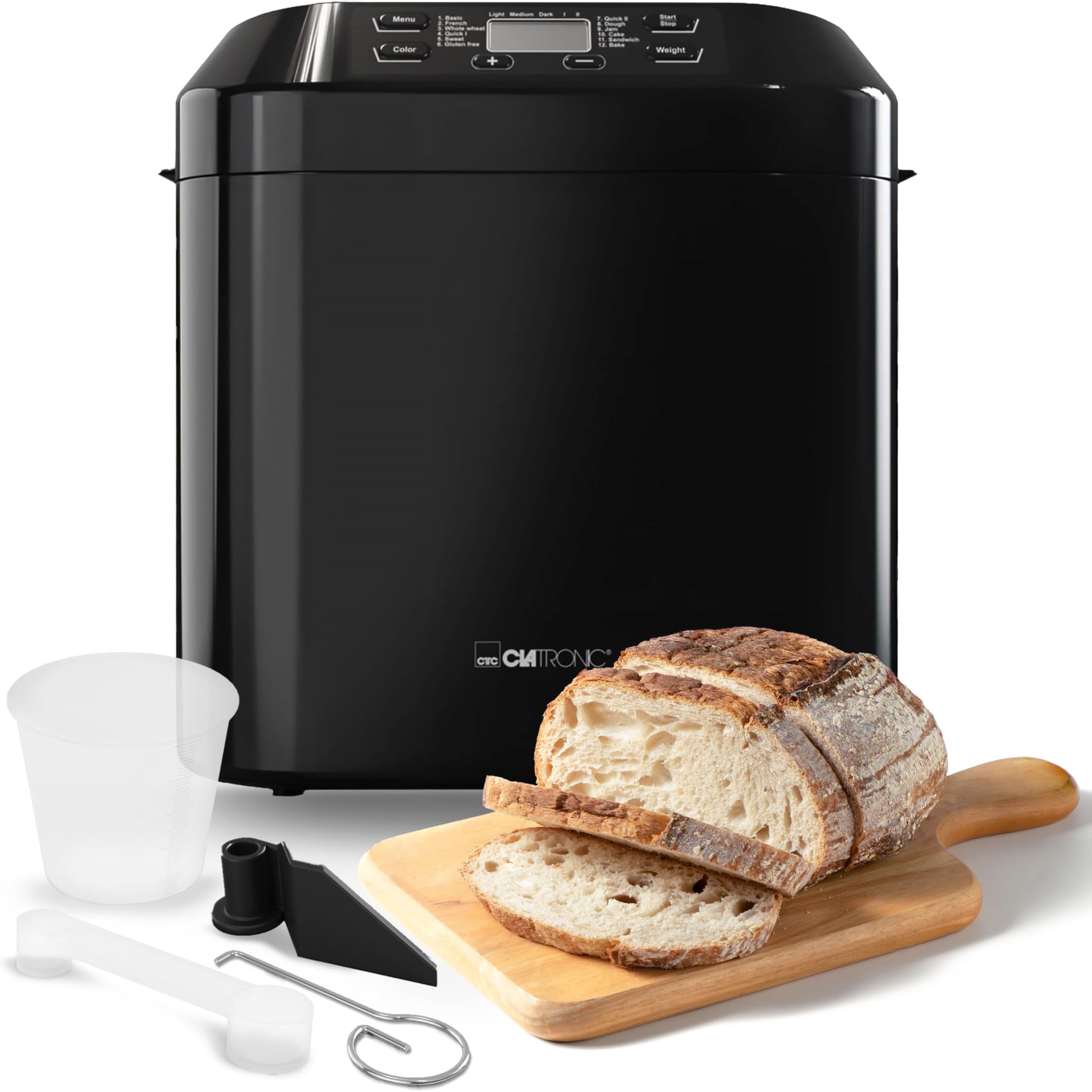 Clatronic® Bread Maker - Bake Fresh Bread at Home - Automatic ...