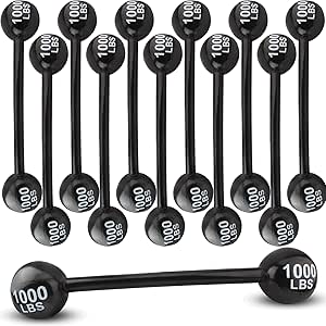 Amazon.com: 6 Pcs 47 Inch Inflatable Dumbbell Barbell,Funny Carnival Circus Birthday/Halloween ...