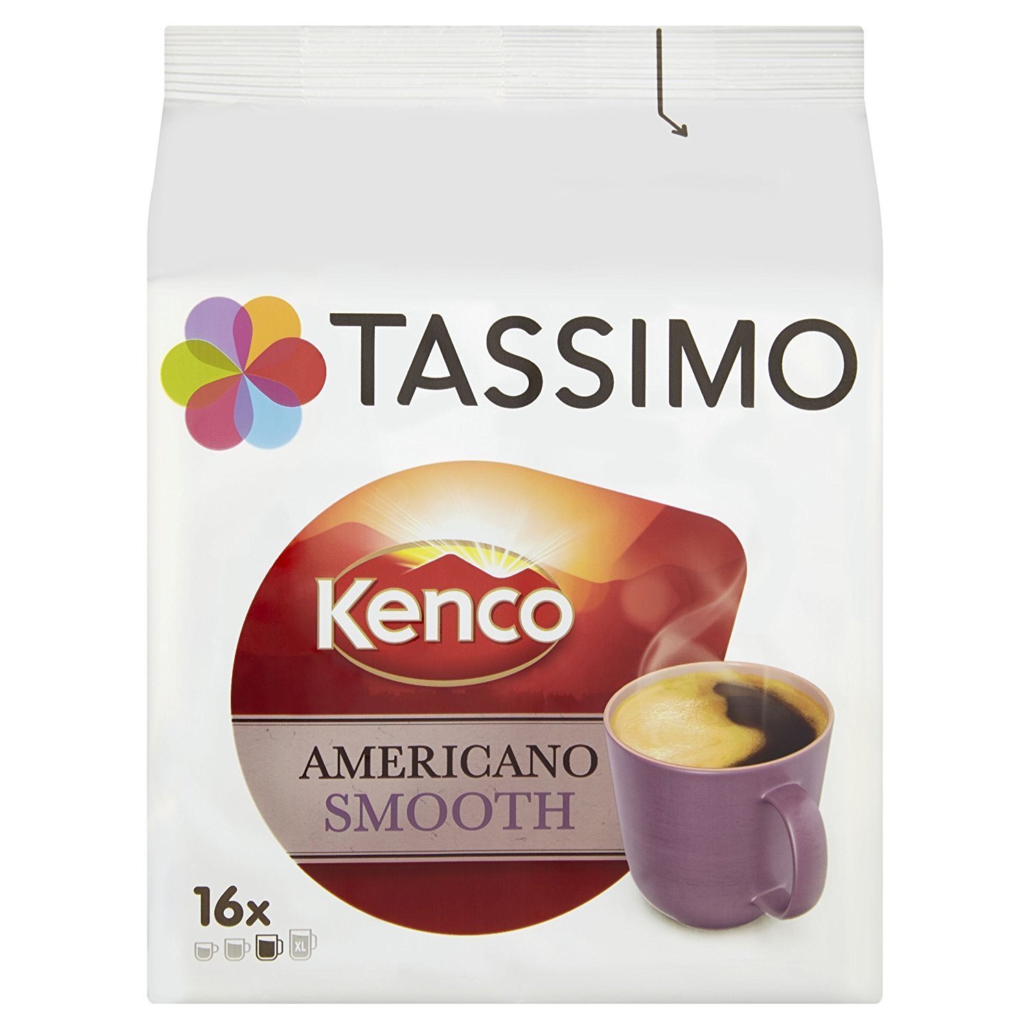 Amazon.com: Tassimo Kenco Americano Smooth (Old Name Cafe Crema) Coffee ...