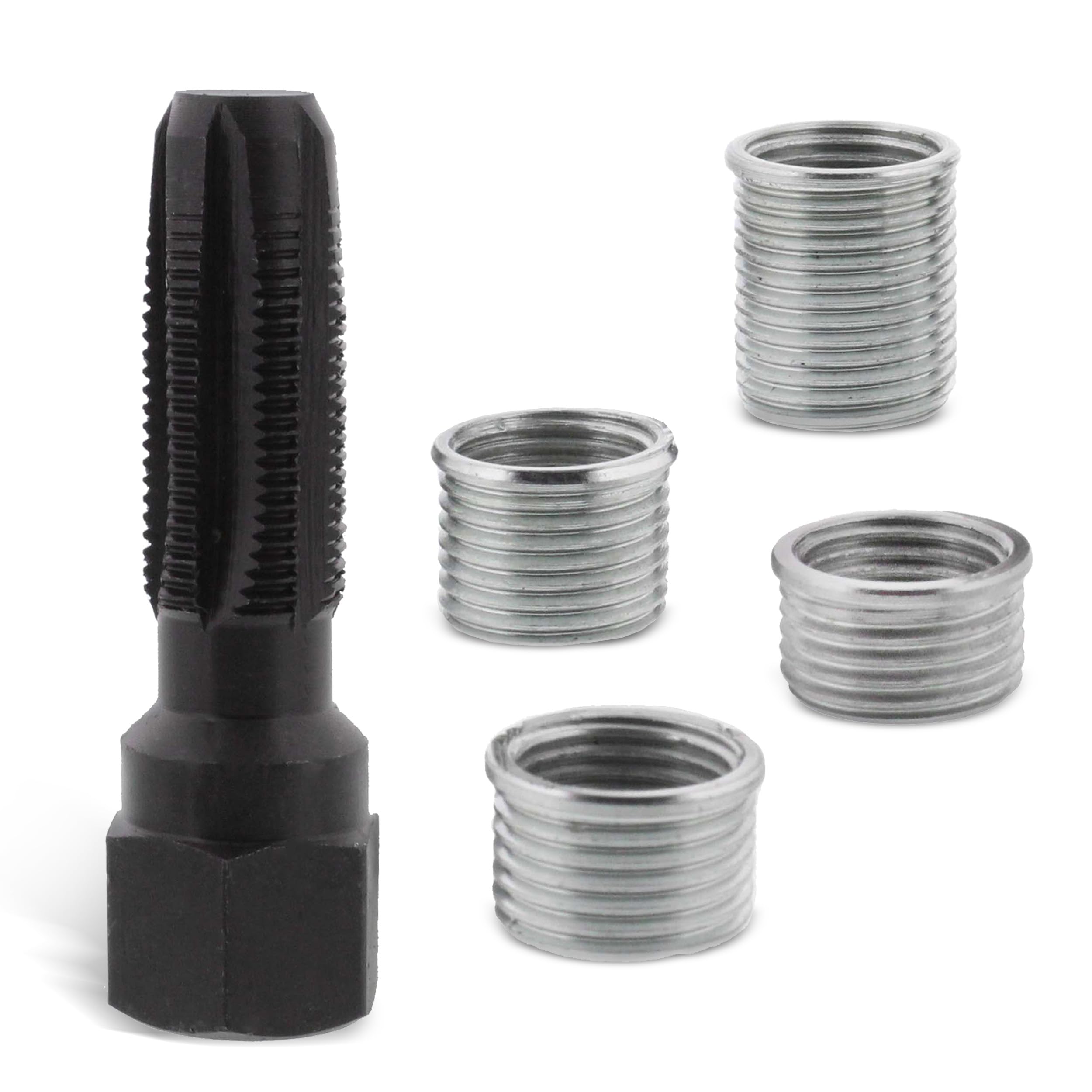 Amazon.com: ABN Spark Plug Thread Repair Kit, 14mm Reamer Cylinder ...