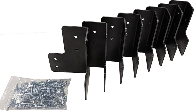 Amazon.com: c2M 8 Piece Bracket Set w/ Screws for Custom Workbench ...