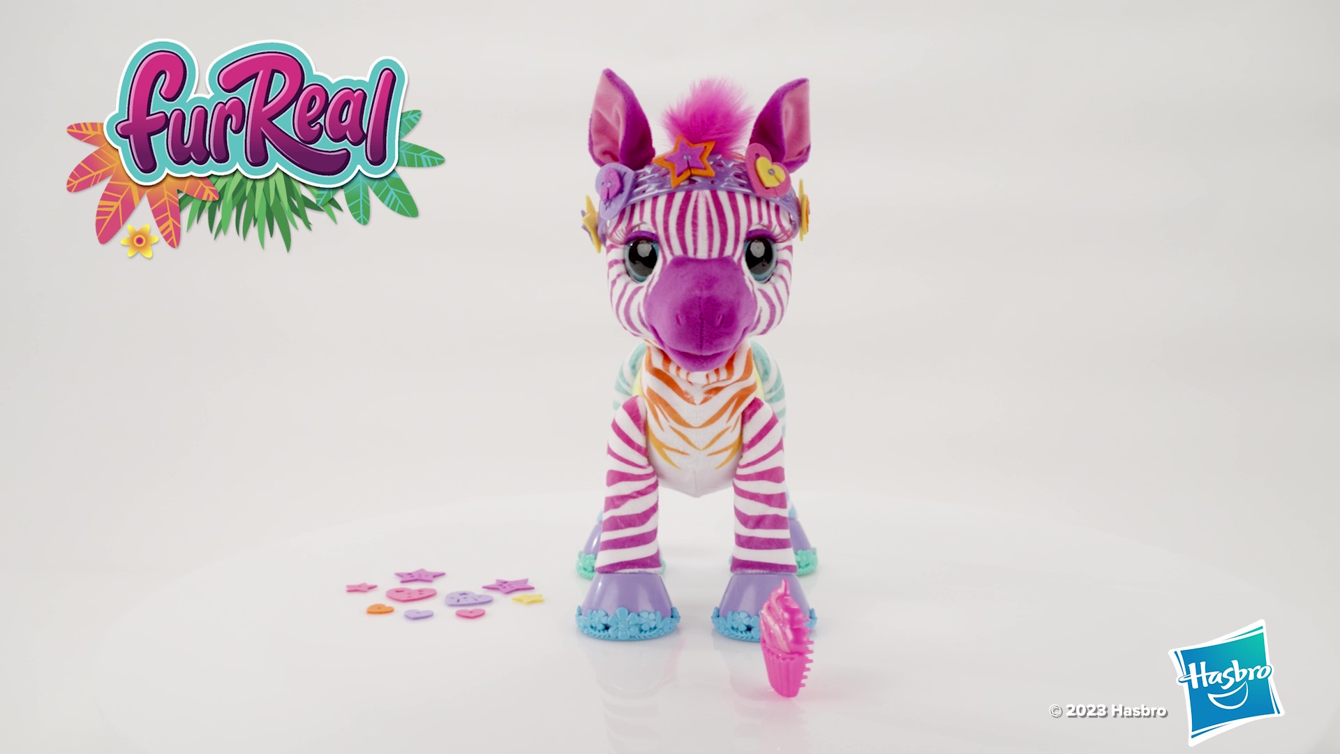 Watch furReal Zenya My Rainbow Zebra on Amazon Live