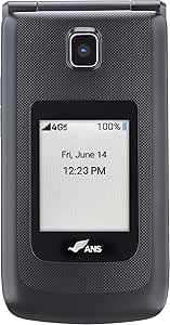 Amazon.com: ANS Kosher Phone Flip 8GB 4G LTE Global - Unlocked (Talk ...