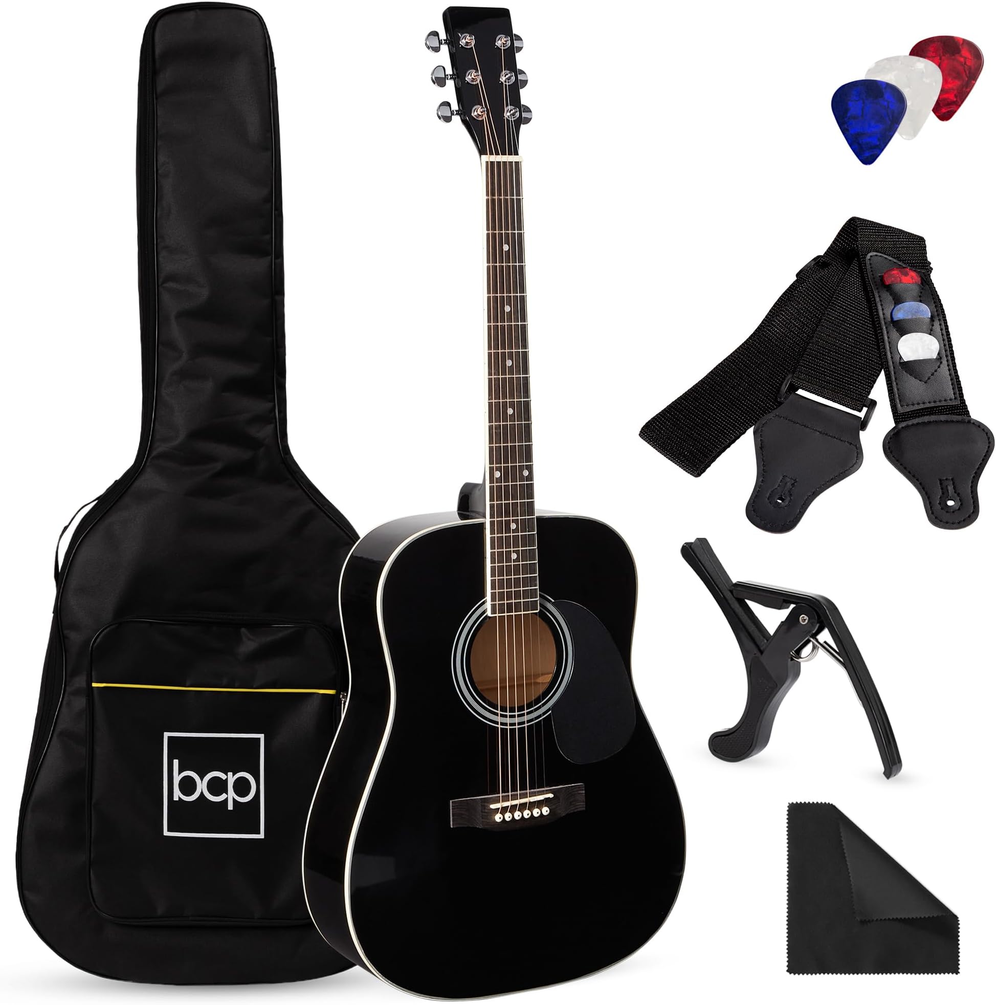 Amazon.com: Best Choice Products Beginner Acoustic Electric Guitar ...