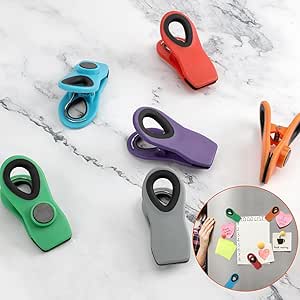 Amazon.com: Chip Clips, Magnetic Bag Clips with Air Tight Seal for Food ...