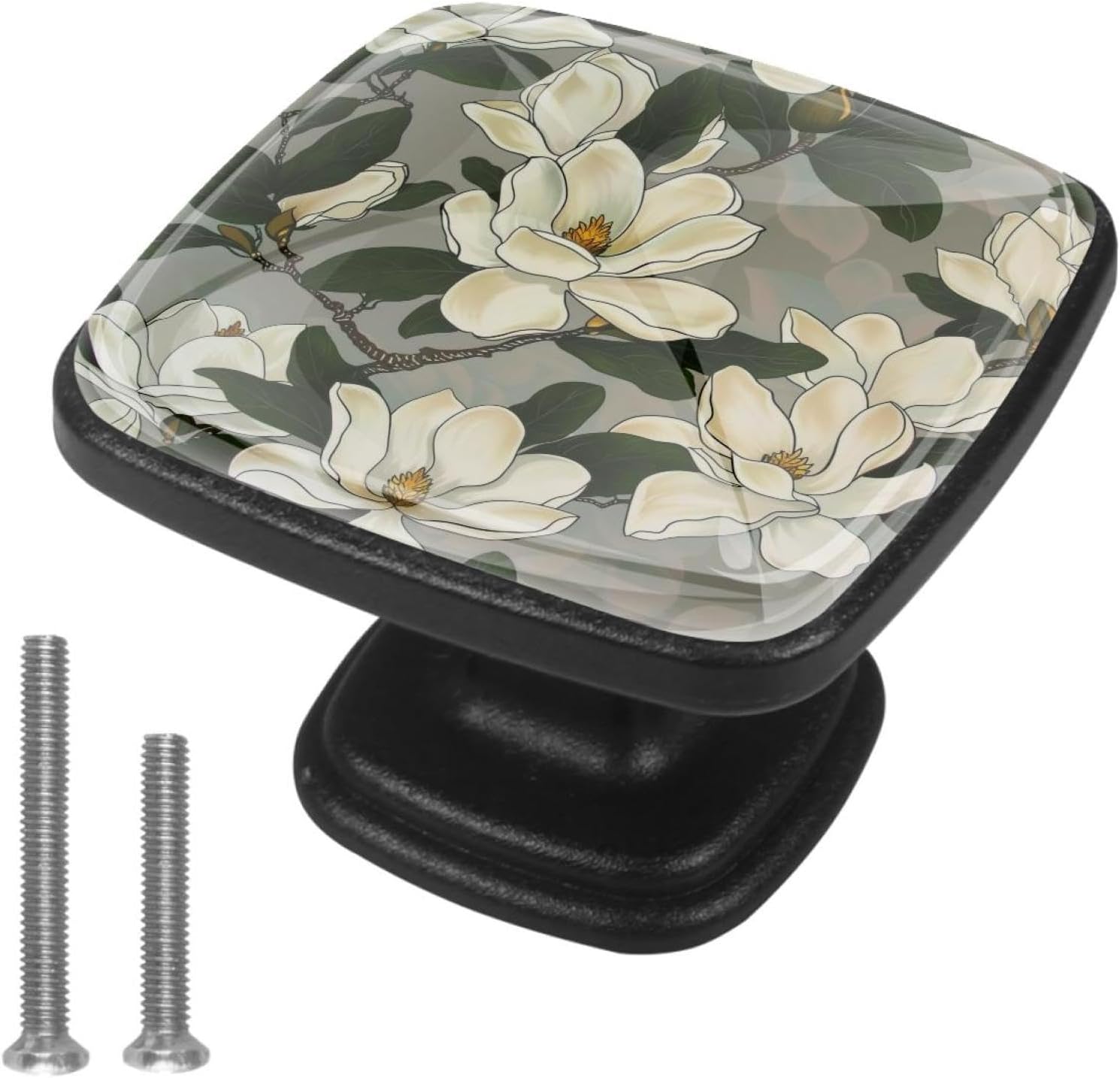 Chooh Artot 4 Pack 30mm Square Kitchen Cabinet Knobs Drawer Dresser ...