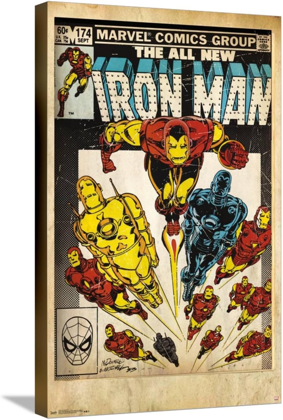 Amazon.com: Trends International Marvel Comics Iron Man - Cover #174 ...