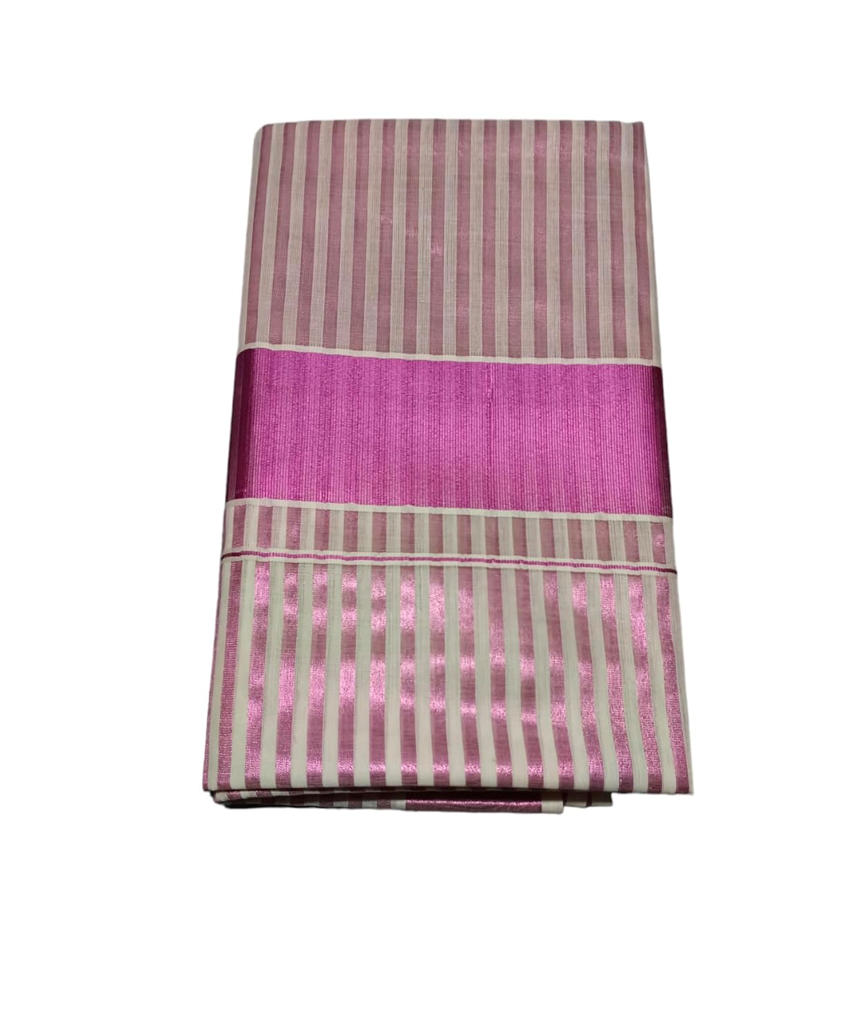 Buy SKT Rose Gold Line Saree With Blouse 6.25 Meter at Amazon.in