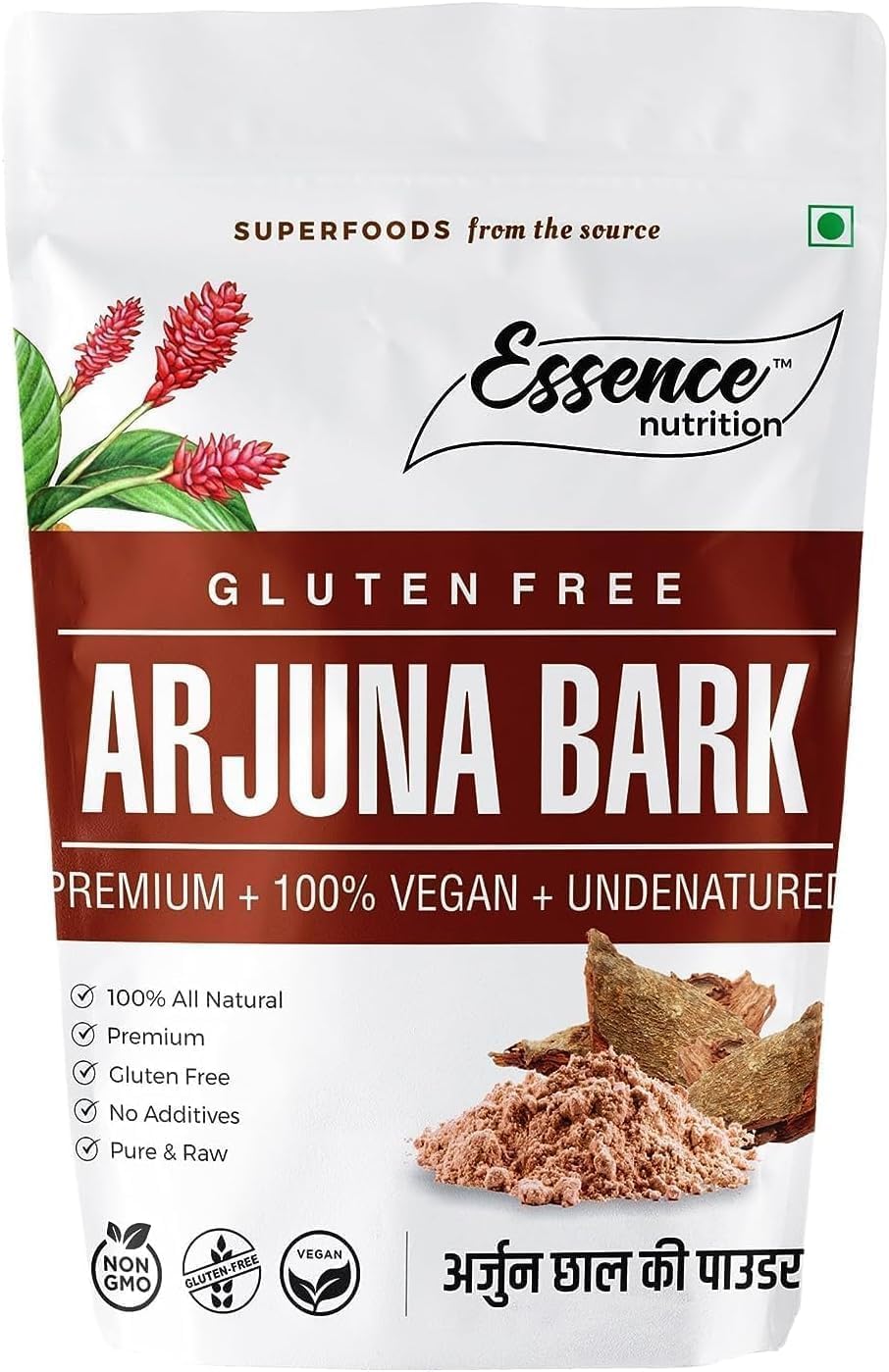 SENTA Nutrition Arjun Ki Chaal Powder - 400 Gm - Organic Arjuna Bark ...