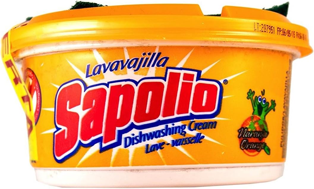 Amazon.com: SAPOLIO Dishwashing Paste with Collagen, Orange Fragance 12 ...
