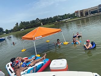 Amazon.com : Water Shade Canopy Float Kit - Float Any Pop-Up Style ...