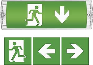 EMOS LED Emergency Lighting, Emergency Exit Light up to 3h Emergency ...