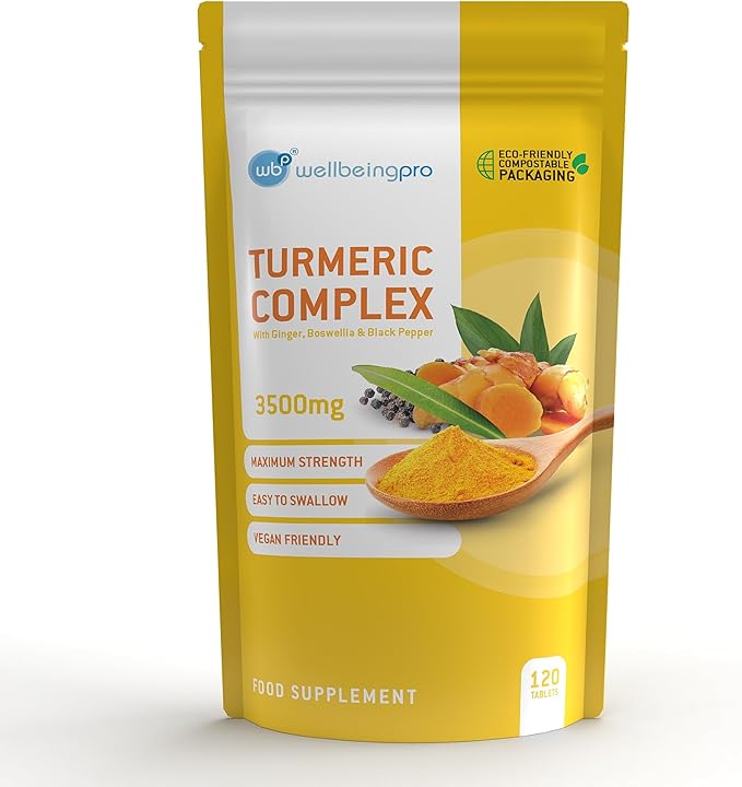 WBP Turmeric Complex 3500mg Maximum Strength (Up to 4 Months Supply ...
