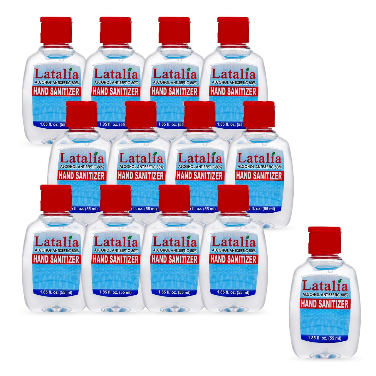 Amazon.com: Latalia Mini Hand Sanitizer - Pack of 12 Travel Hand ...