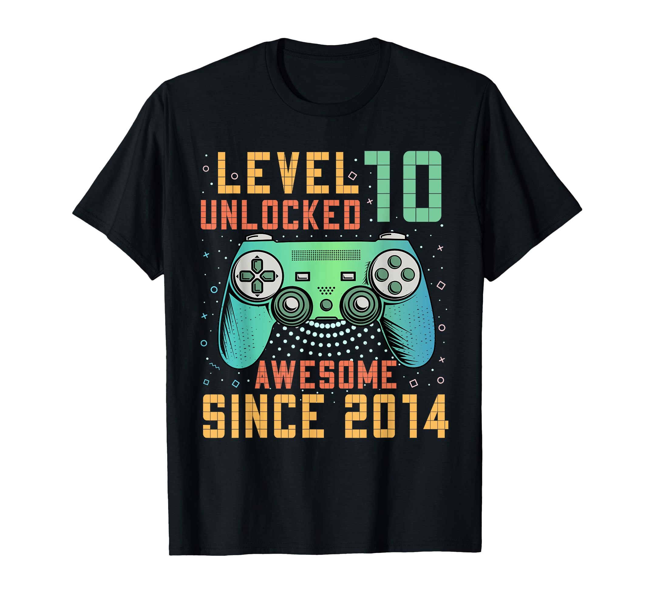 Amazon.com: Level 10 Unlocked 10th Birthday 10 Year Old Gifts Gamer ...