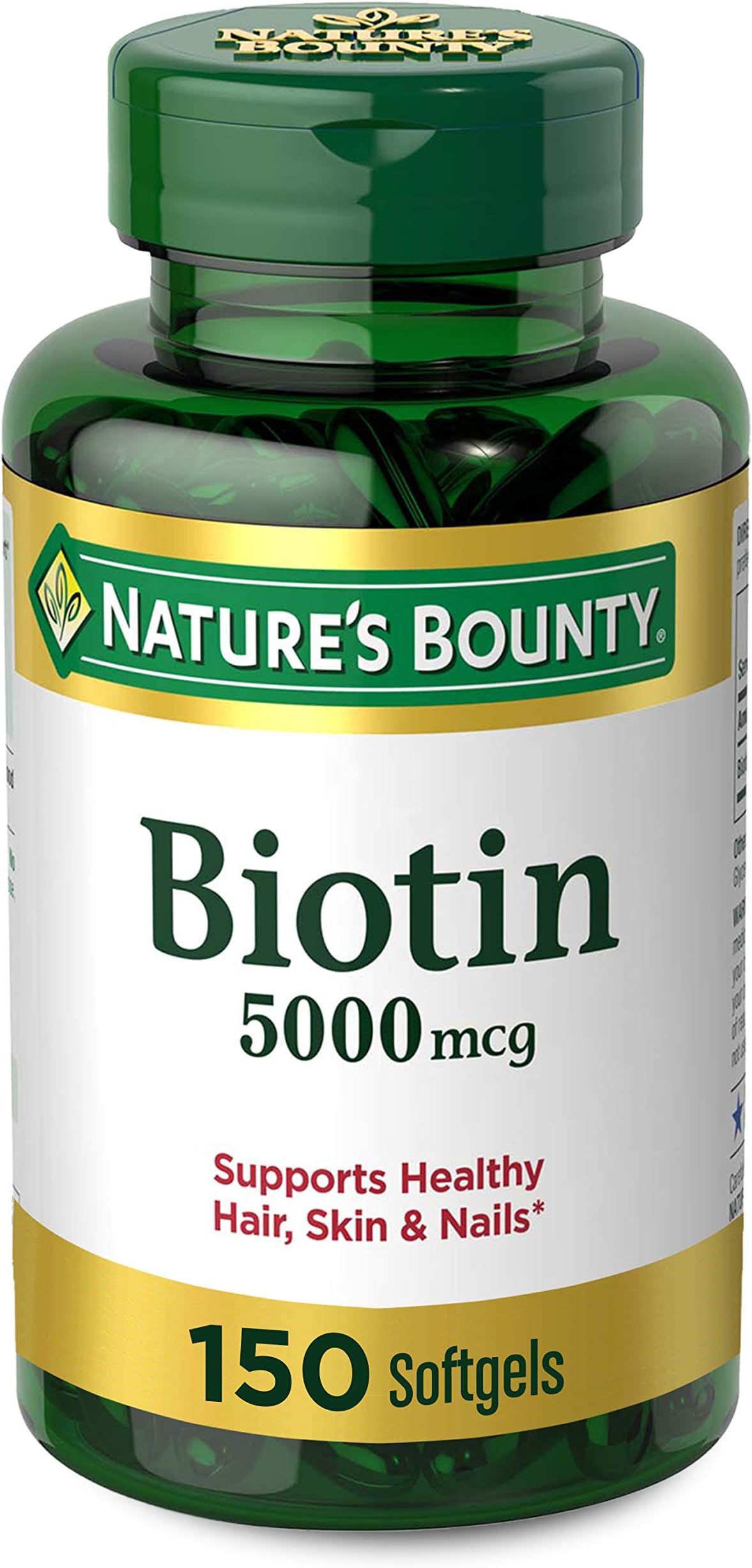Amazon.com: Nature Made Extra Strength Biotin 2500 mcg, Dietary ...