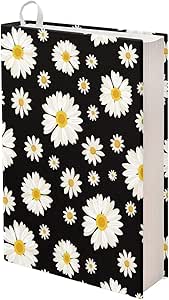 Amazon.com: Noteligou Daisy Book Cover for Book Lovers,Stretchable Book ...