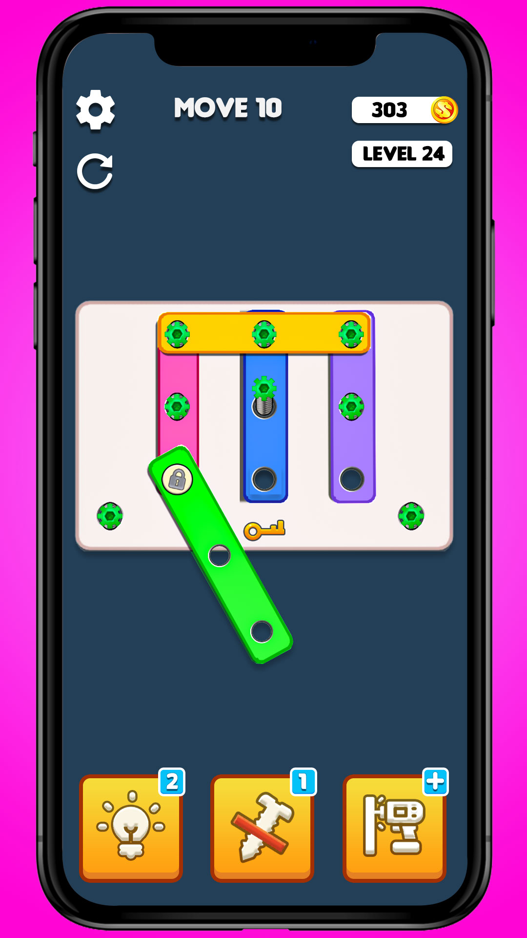 Nuts & Bolts Unscrew Puzzle Master: Screw Jam Pin Puzzle Sorting ...