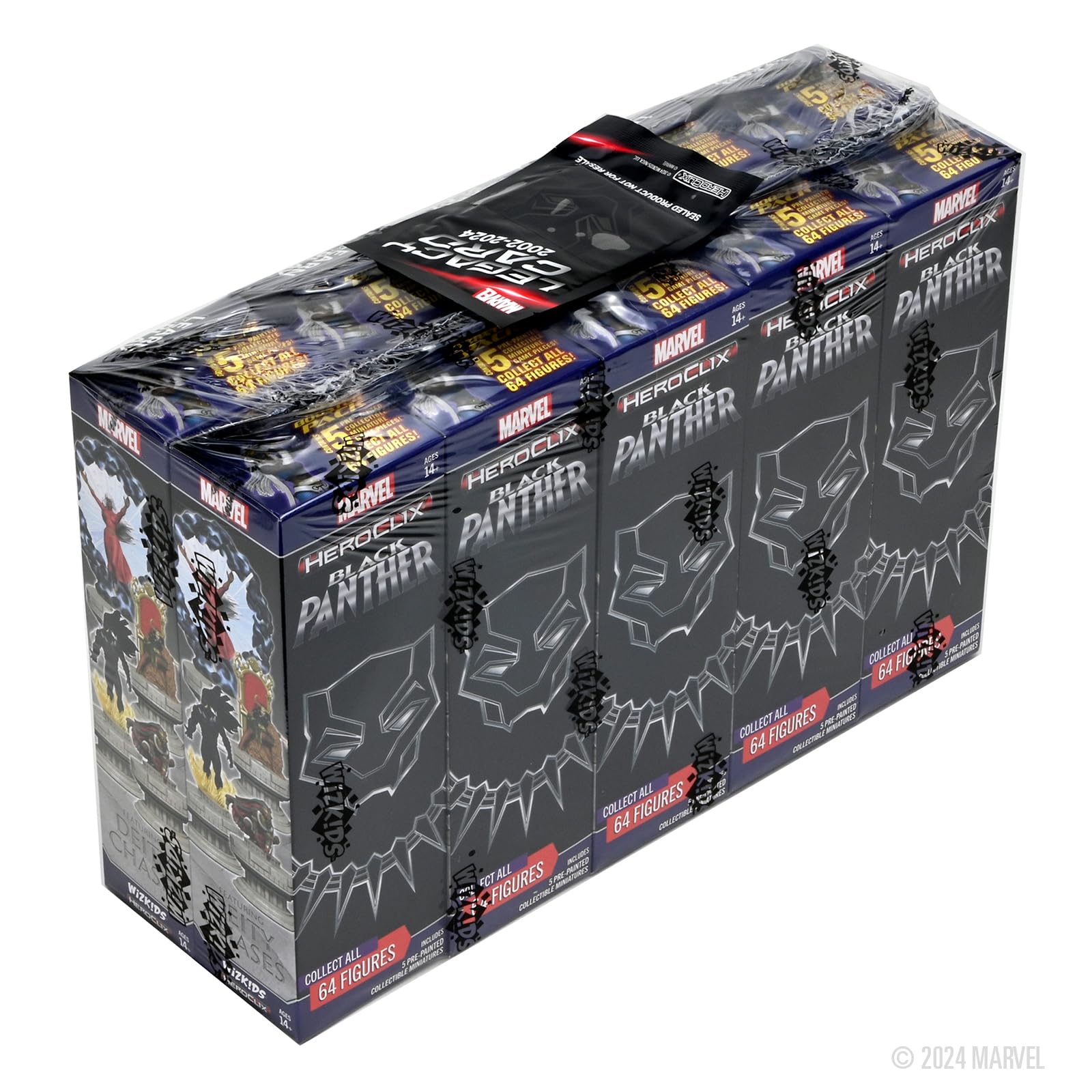 Amazon.com: Marvel HeroClix: Black Panther Booster Brick : Toys & Games