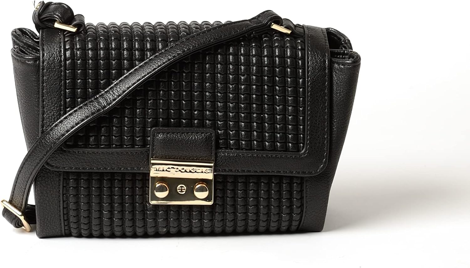 Mac Douglas - Petit Sac Travers Noir - Le SORIA de la collection BRYAN - Taille XS : 20 * 4.5 * ...