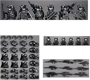 Amazon.com: TRisar 6-Piece Toy Camouflage Special Forces Military ...