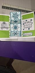 Amazon.com: FAZHBARY 25 PCS Snowflake Dies Christmas Die Cuts for Card ...