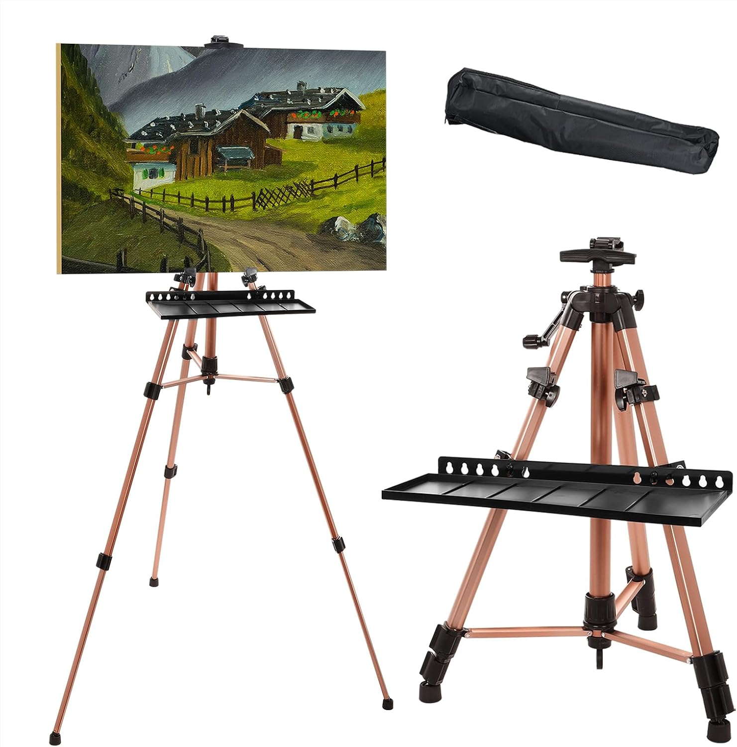 Amazon.com: PATIKIL Artist Easel Stand, Paint Easel for Canvas Painting ...