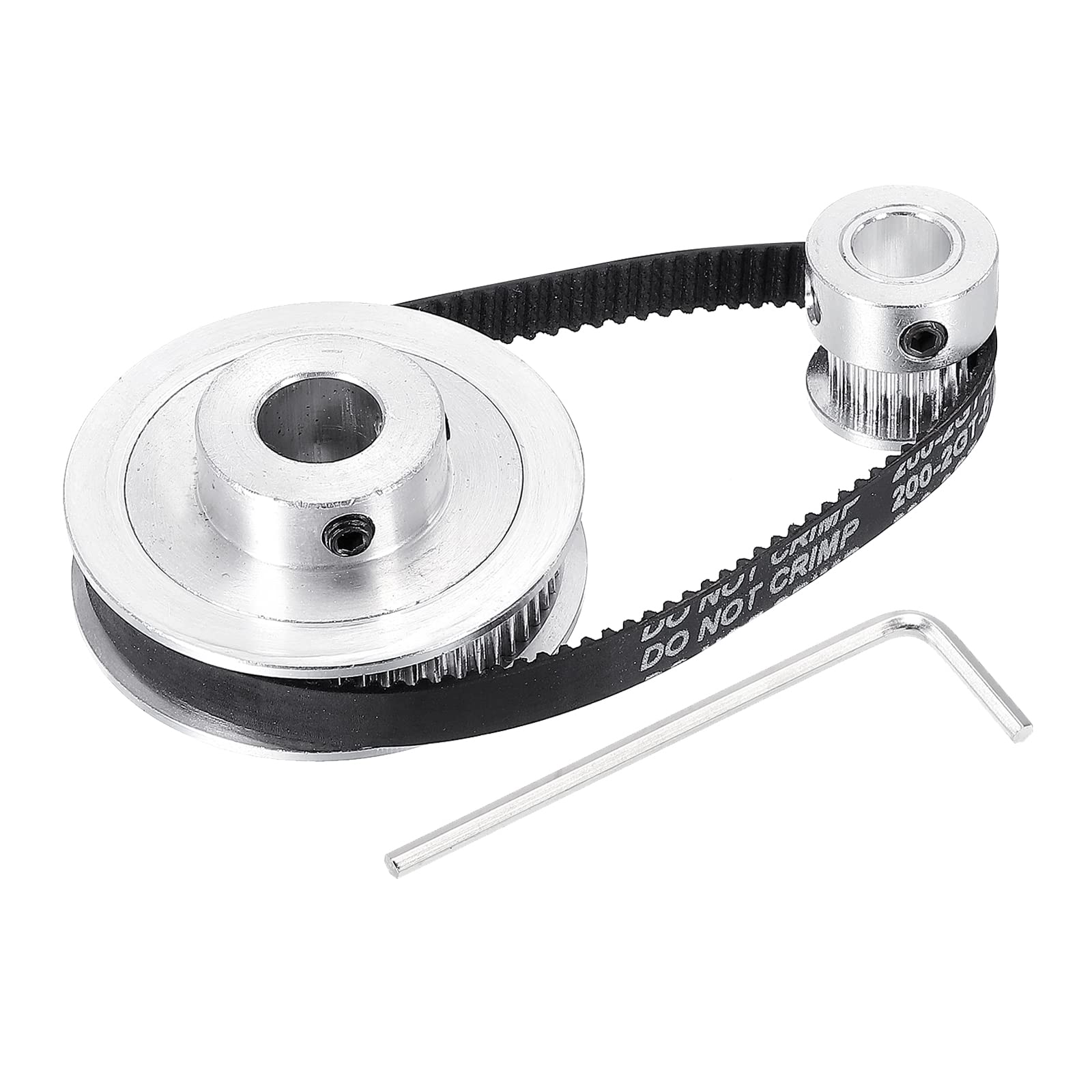 Amazon.co.jp: uxcell Timing Pulley Bore Synchronous Wheel with Belt and ...
